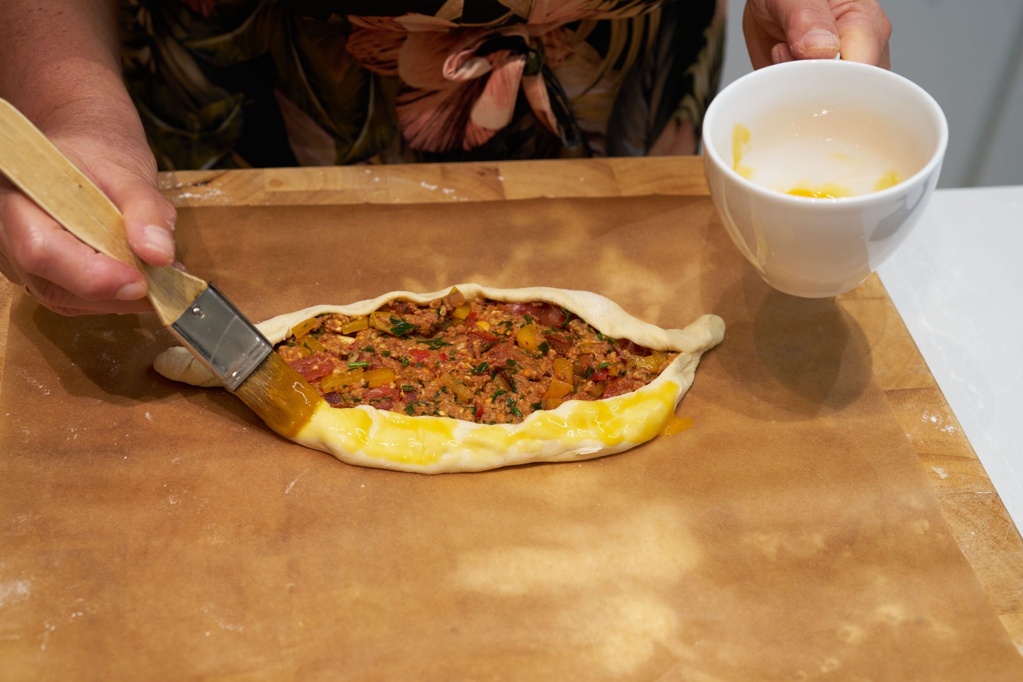 Turkse pide met lamsmerquez - Dishcover