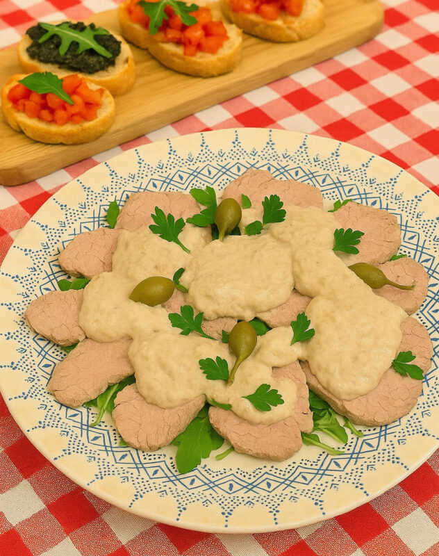 Vitello tonnato, een zomers gerecht uit Piemonte - Dishcover